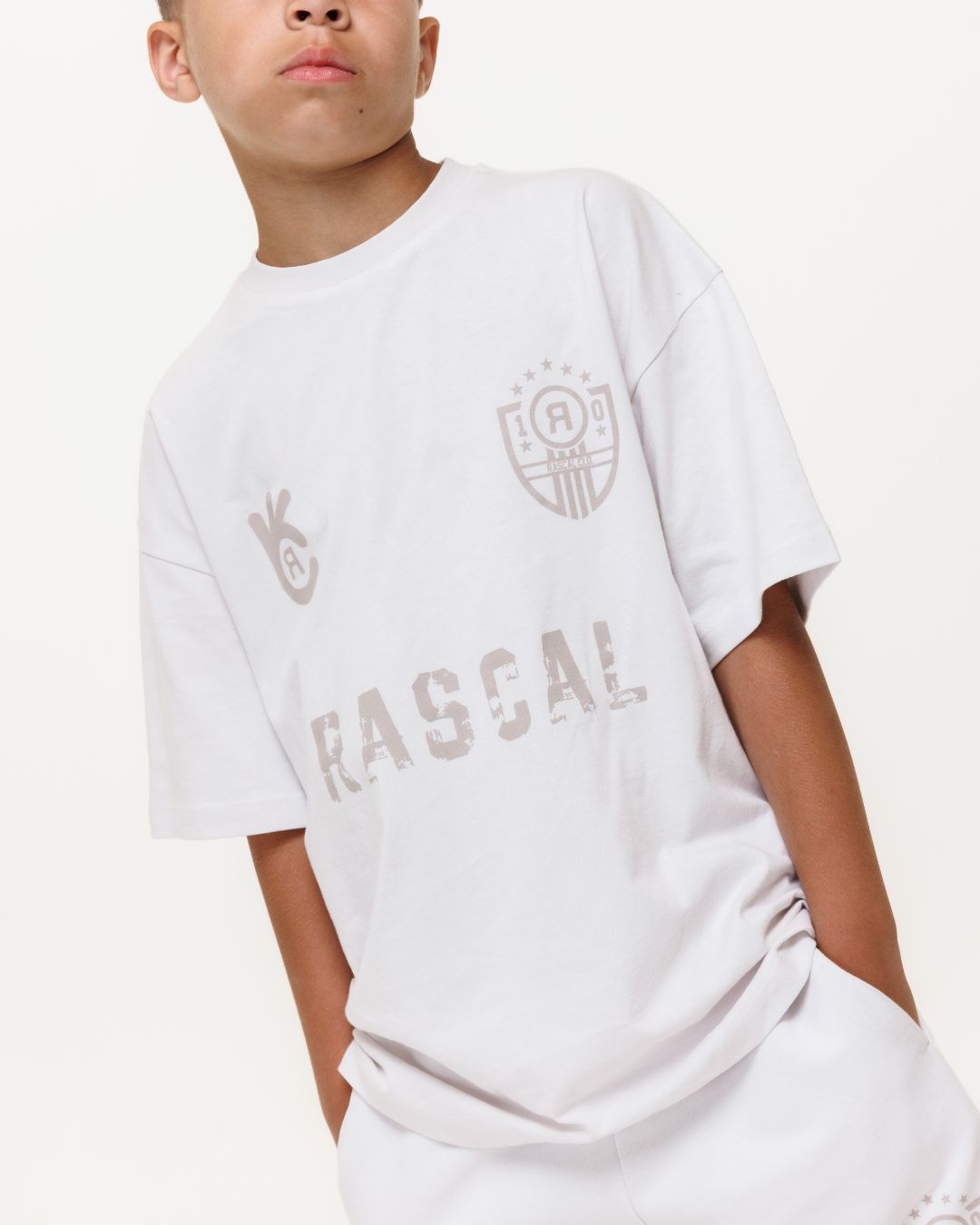 FC Rascal Oversized Tee - Off White