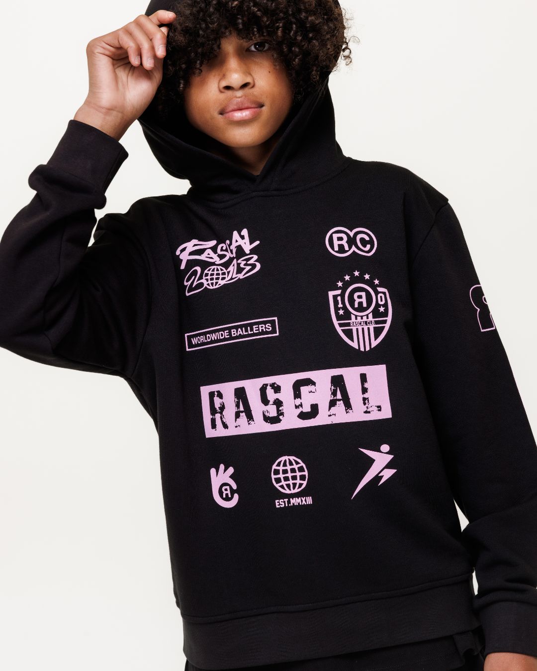 FC Rascal Black Hoodie - Miami Edition
