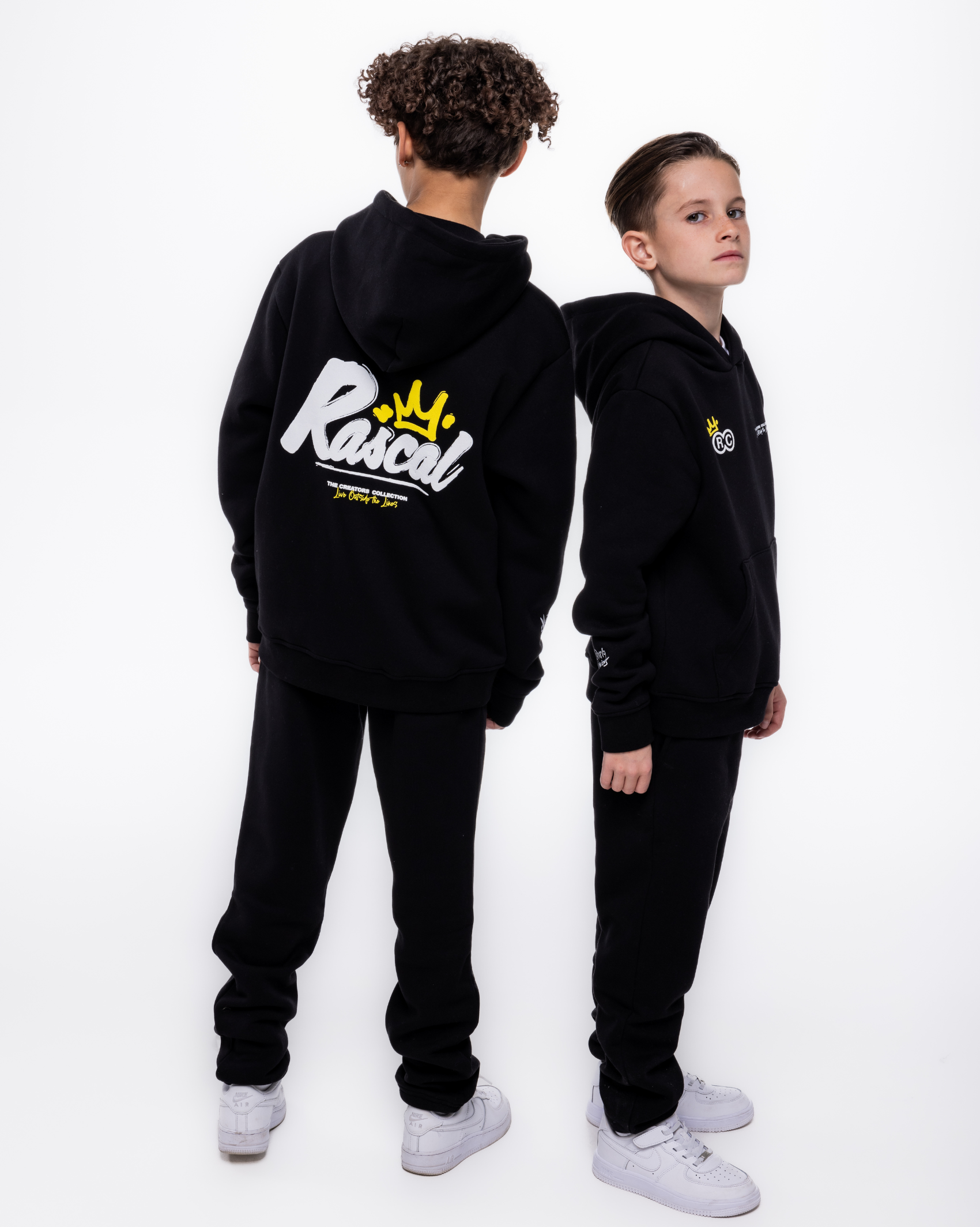 Rascal Junior Black Hoodie