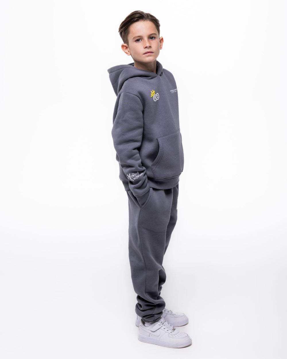 Rascal Junior Grey Hoodie