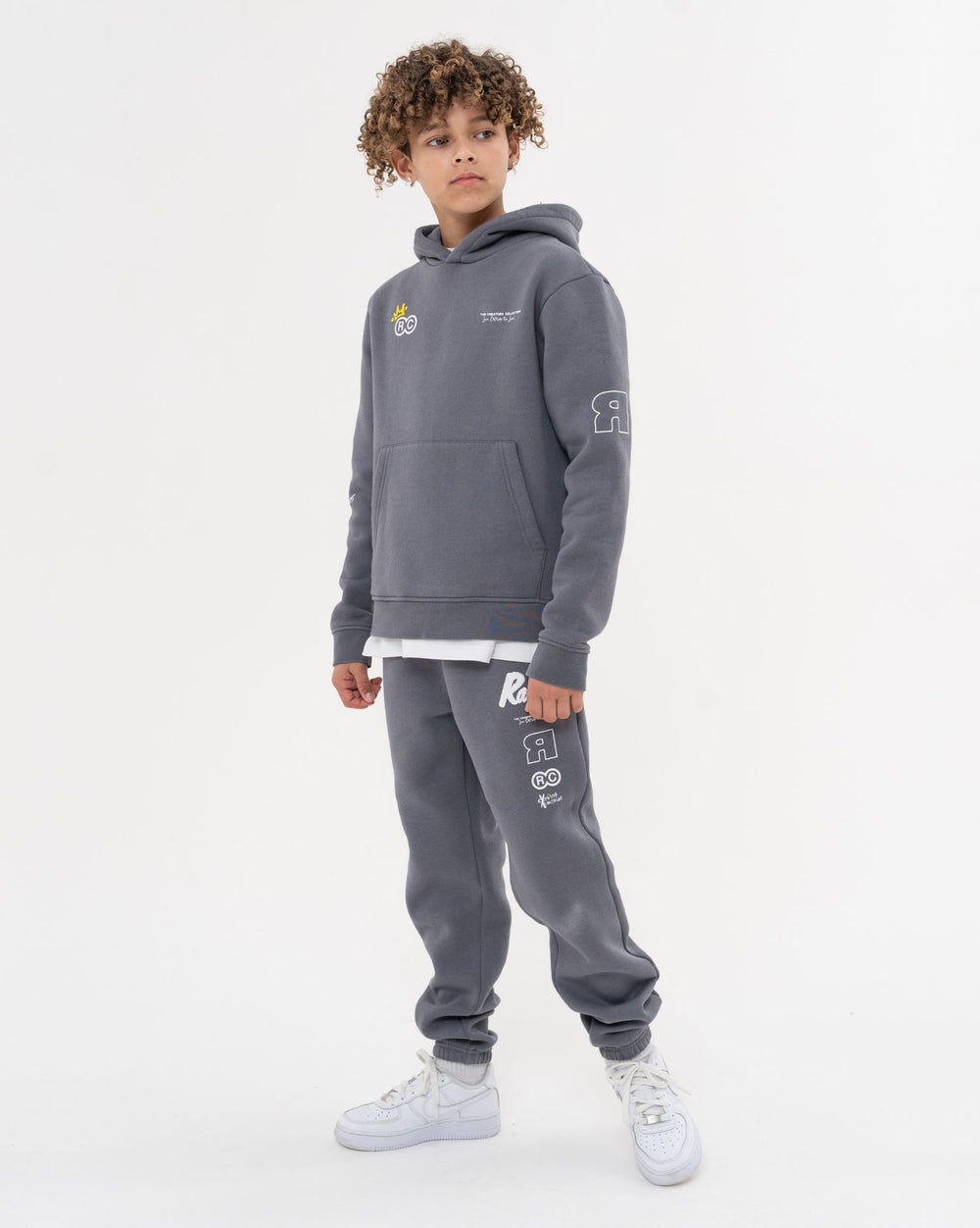 Rascal Junior Grey Hoodie