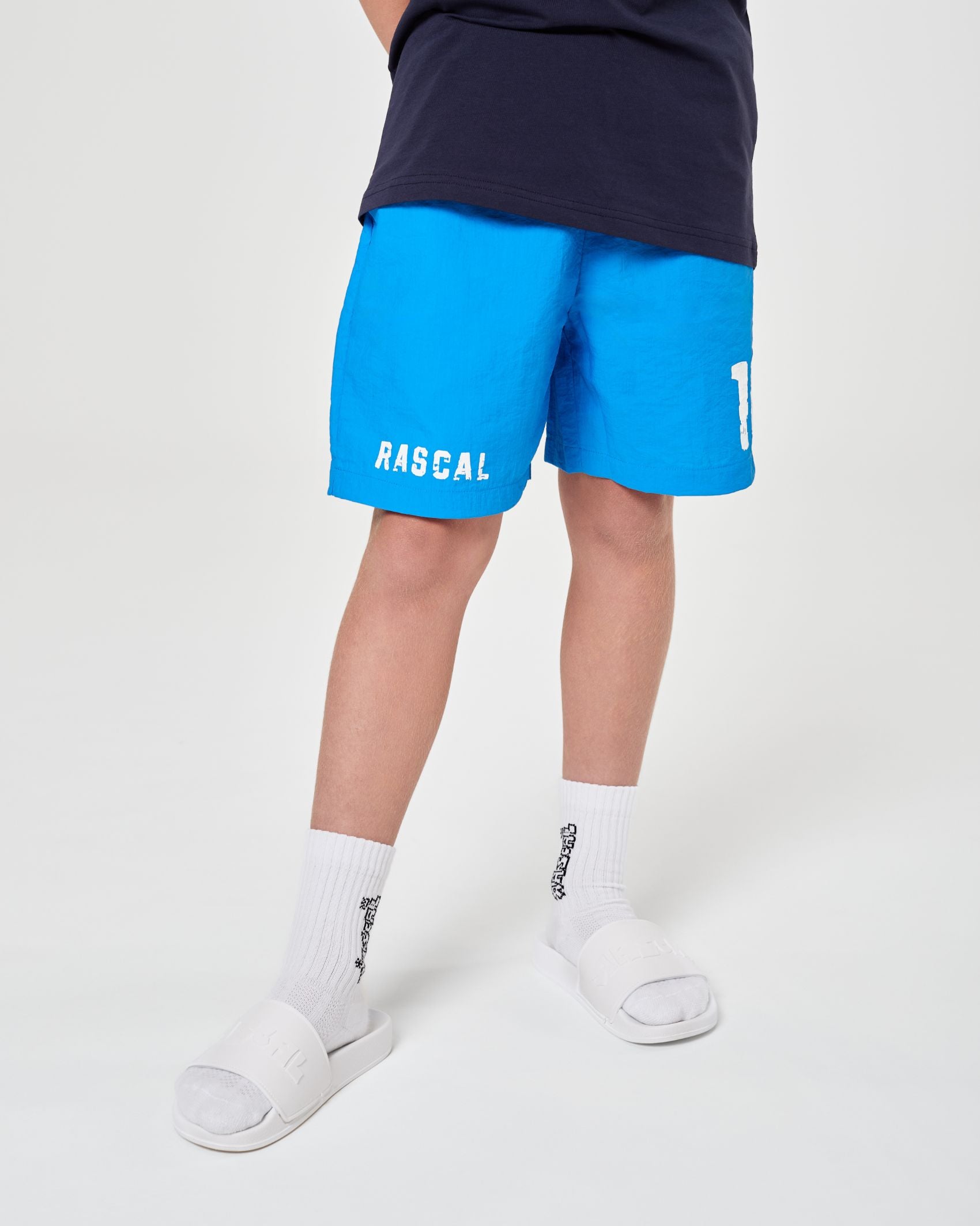 Good Vibes Rascal 10 Swim Shorts - Royal Blue