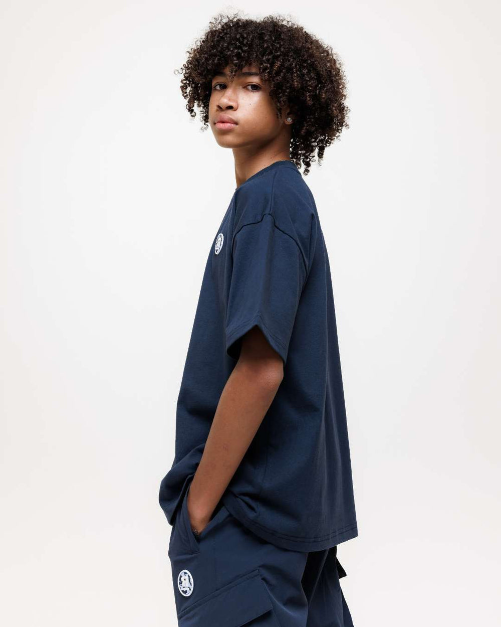 Rascal Navy Oversized Kids T-Shirt - Next Gen